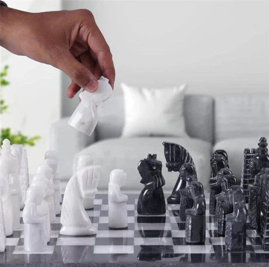 Buy Marble Chess Board Sets Online | Luxury Marble Chess Sets – Grable ...