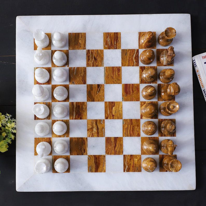 Buy Marble Chess Board Sets Online | Luxury Marble Chess Sets – Grable ...