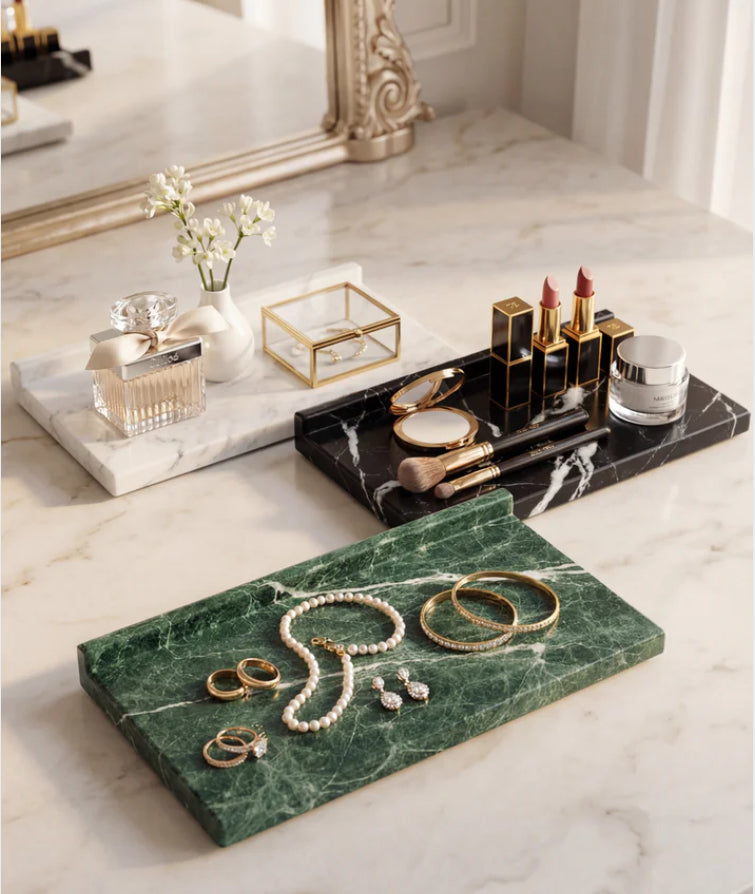Luxury Marble Tabletop Decor | Trays, Bowls & Platters – Grablestore ...
